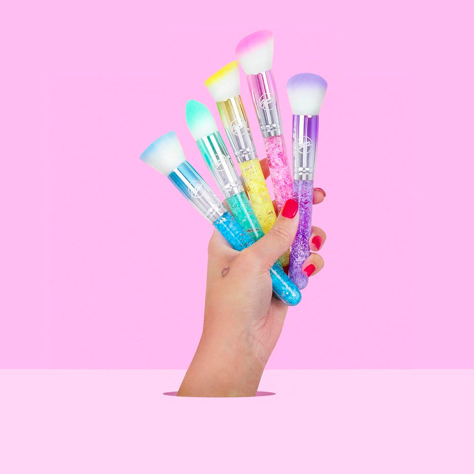 Pastel Brushes - Pastel Prism Blend & Contour Set - – Cosmic Brushes