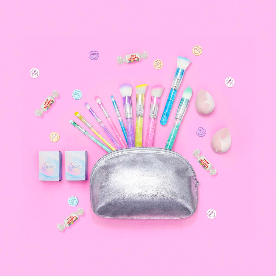 Pastel makeup brushes - Pastel Prism™ Sweetheart Deal – Cosmic Brushes